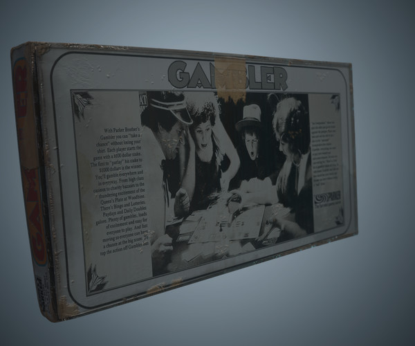 ArtStation - Gambler Box | Game Assets
