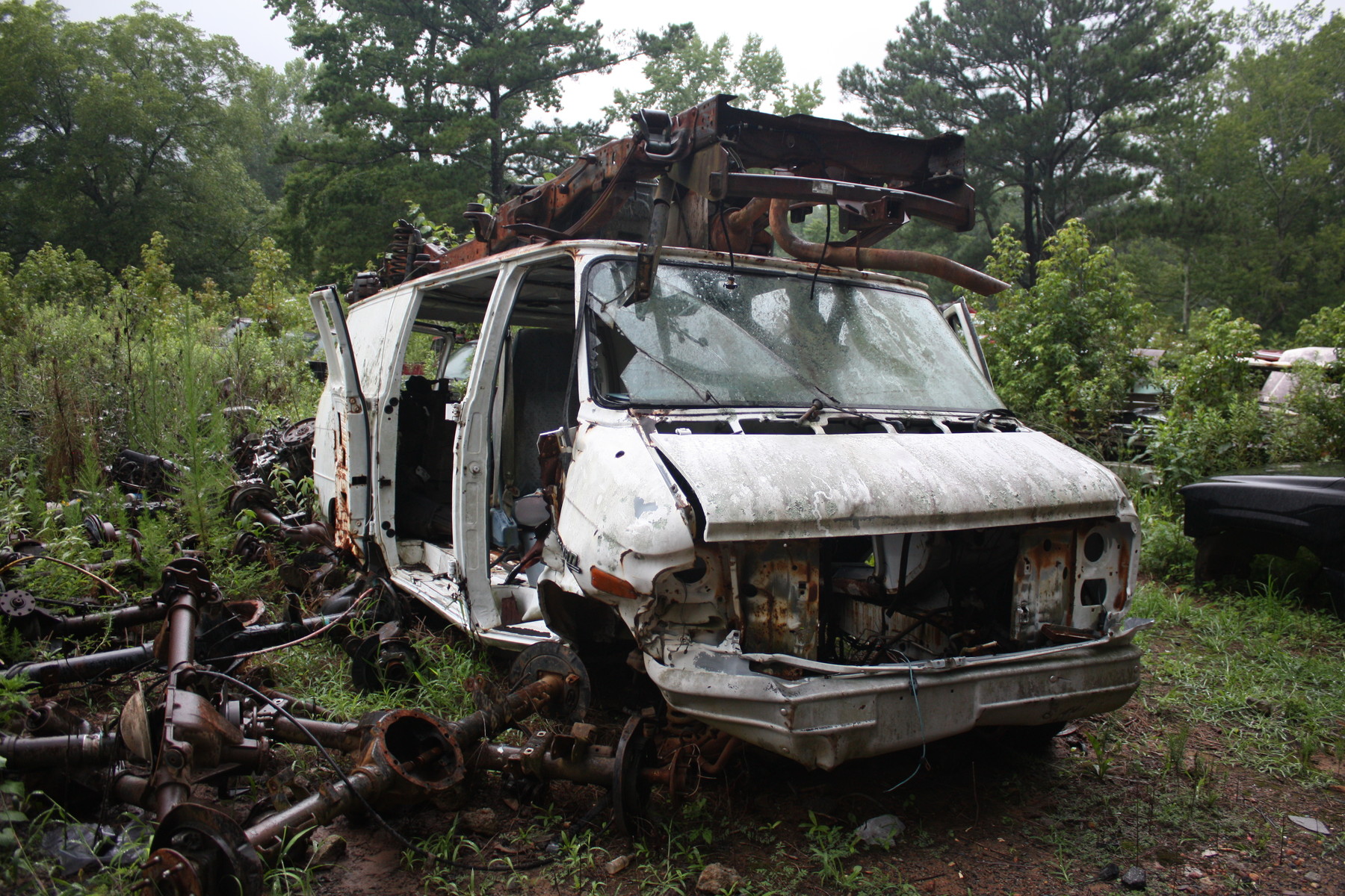 ArtStation - 210 Overgrown Junkyard Photos (Reference/Photobash ...