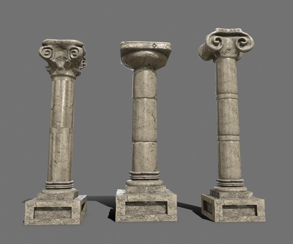 ArtStation - Pillar Set | Game Assets