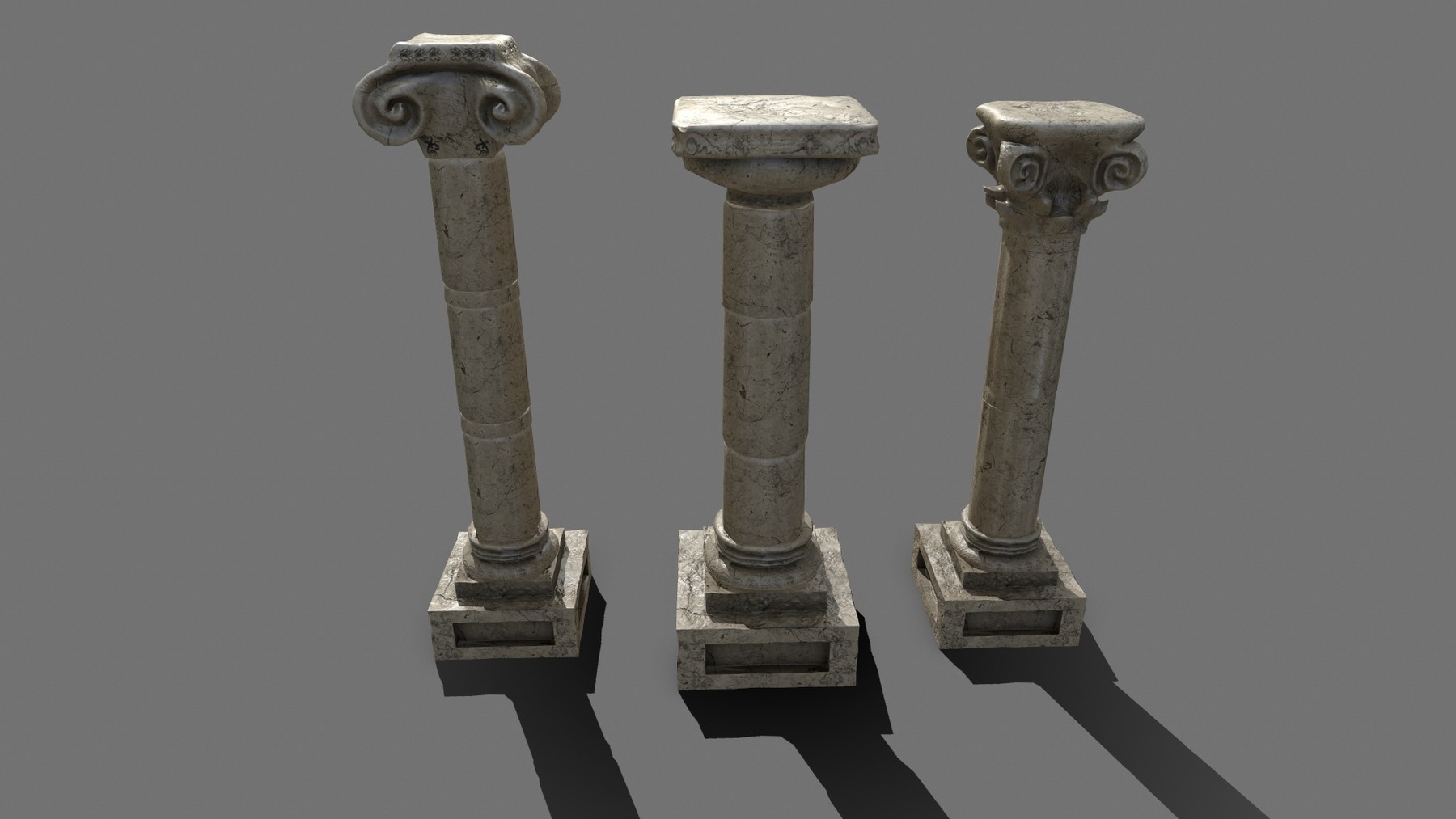 ArtStation - Pillar Set | Game Assets