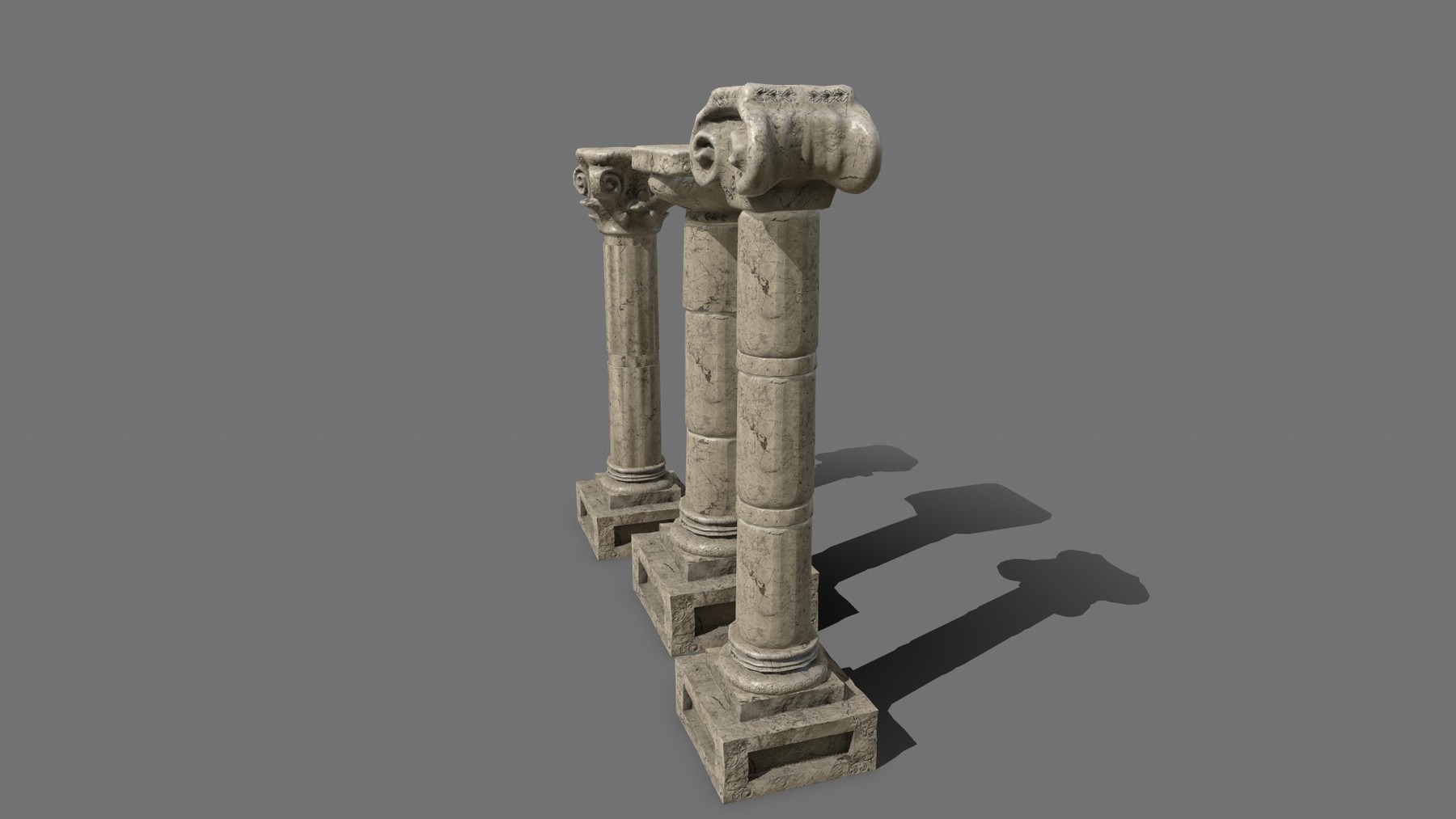 ArtStation - Pillar Set | Game Assets