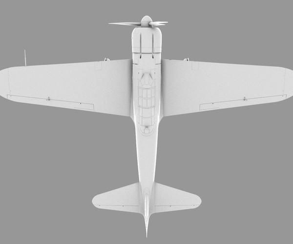 ArtStation - MITSUBISHI A6M2 Type0 Model11 Serial 3-112 - Rigged | Game Assets