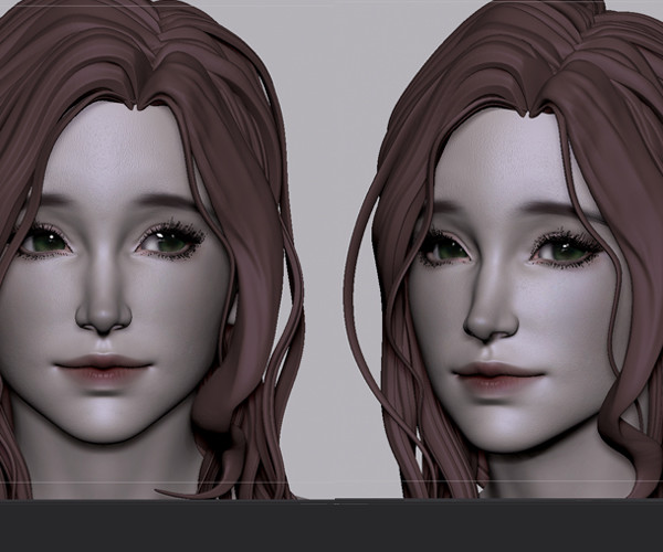 ArtStation - Doodle face_001_JH | Resources