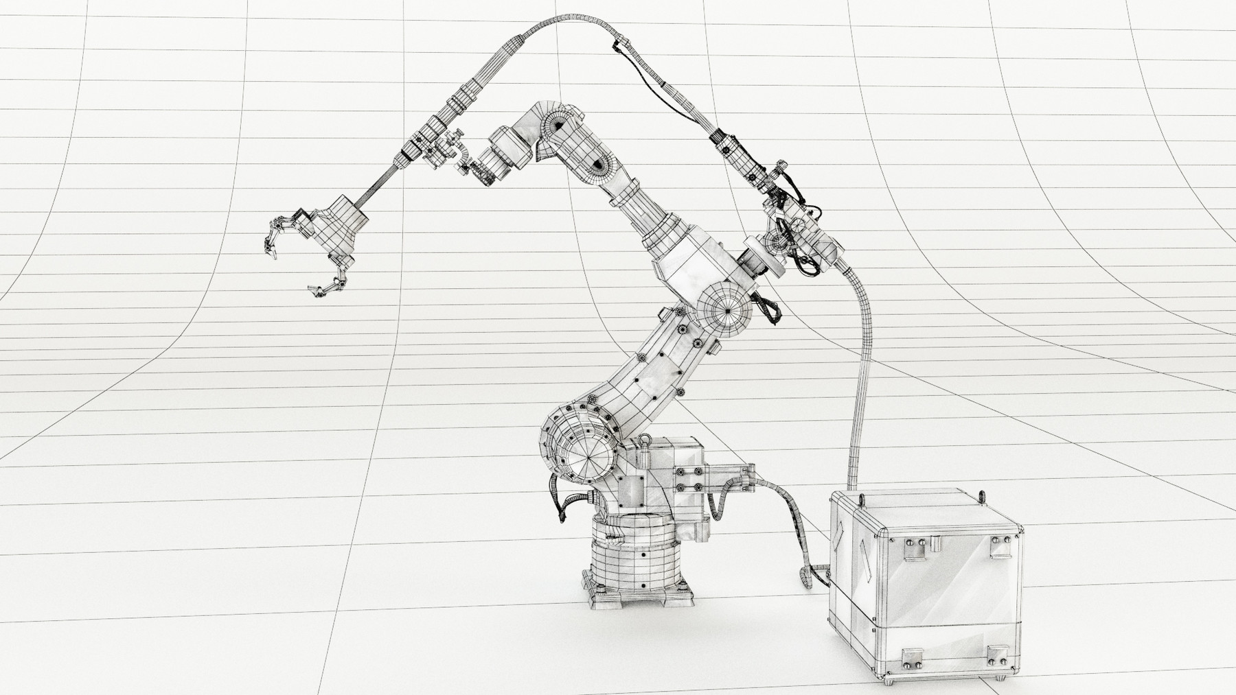 ArtStation - Industrial Robot arm Game asset | Resources