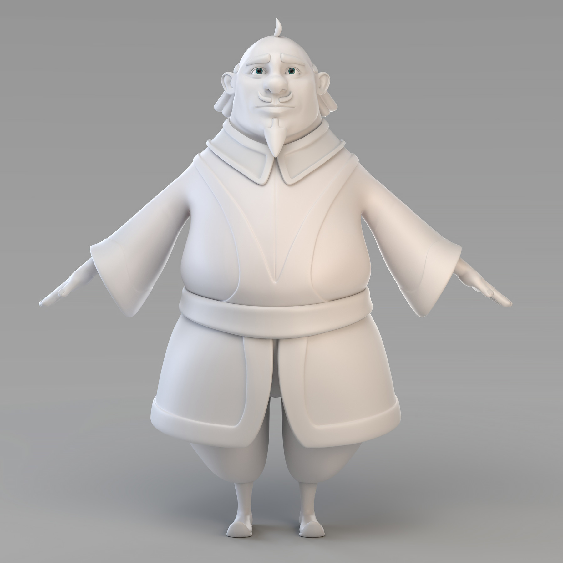 ArtStation - Cartoon Fat Vizier | Resources