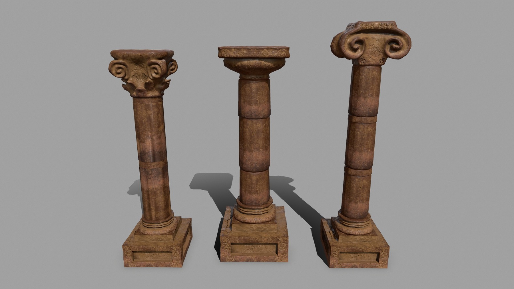 ArtStation - Pillar Set | Game Assets
