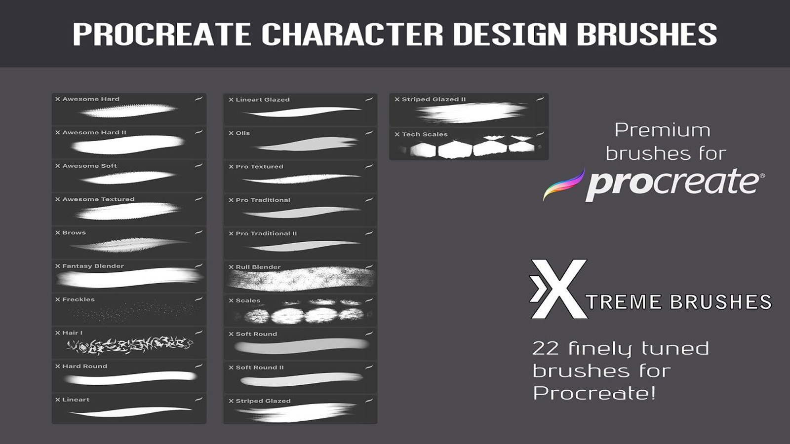 ArtStation - Procreate Character Design | Brushes