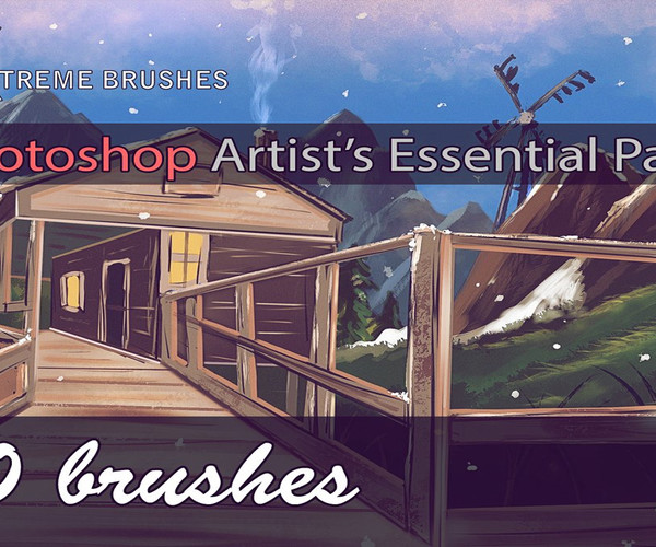 ArtStation - Photoshop Artists Essential Pack | Brushes