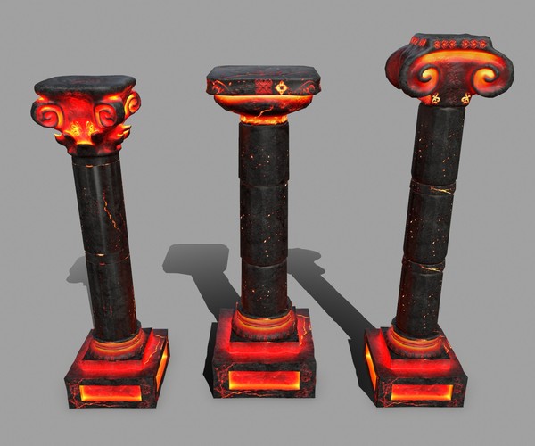 ArtStation - Pillar Set | Game Assets