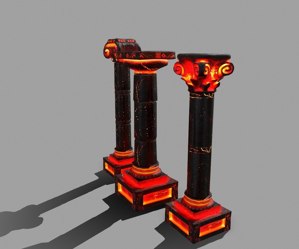 ArtStation - Pillar Set | Game Assets
