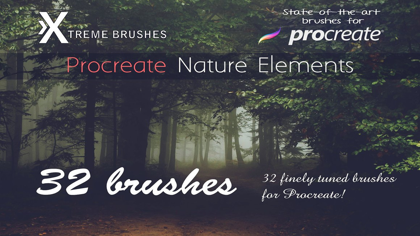 ArtStation - Procreate Nature Elements | Brushes