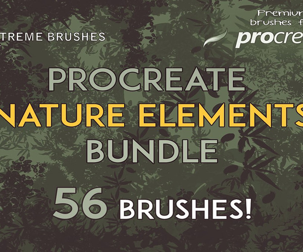 ArtStation - Procreate Nature Elements Bundle | Brushes