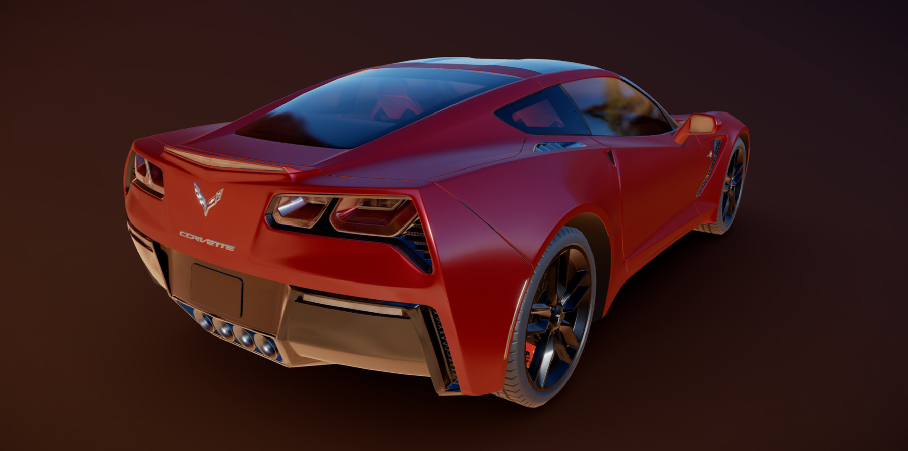 ArtStation - Chevrolet Corvette Stingray | Game Assets