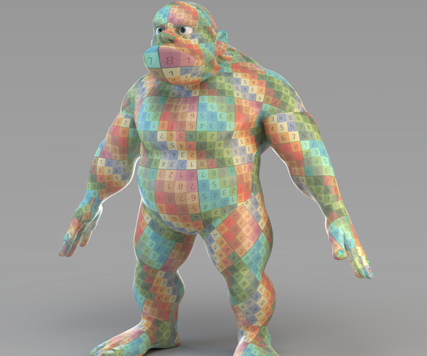 ArtStation - Cartoon Male Giant | Resources