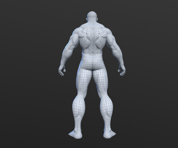 ArtStation - Character - Super Hero Male Body Base | Resources