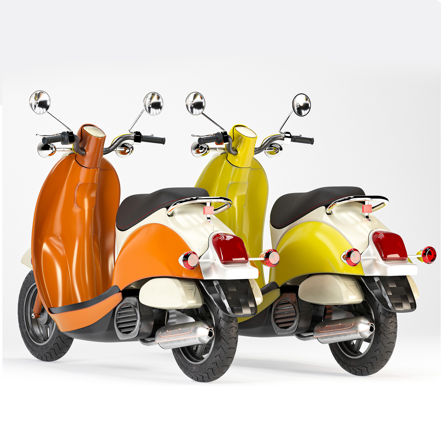 ArtStation - Honda Crea Scoopy | Game Assets