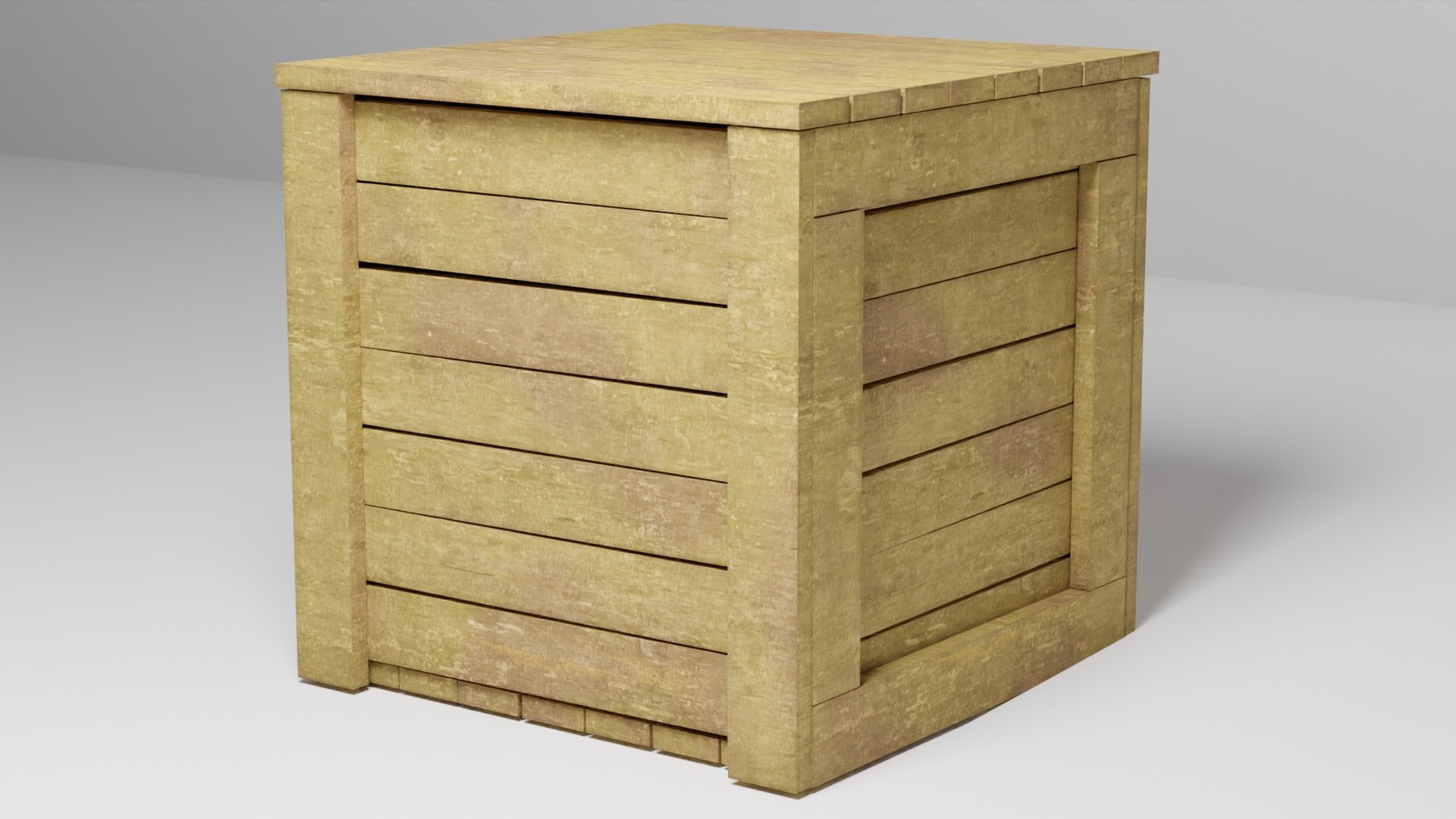 ArtStation - PBR Box Crate | Game Assets