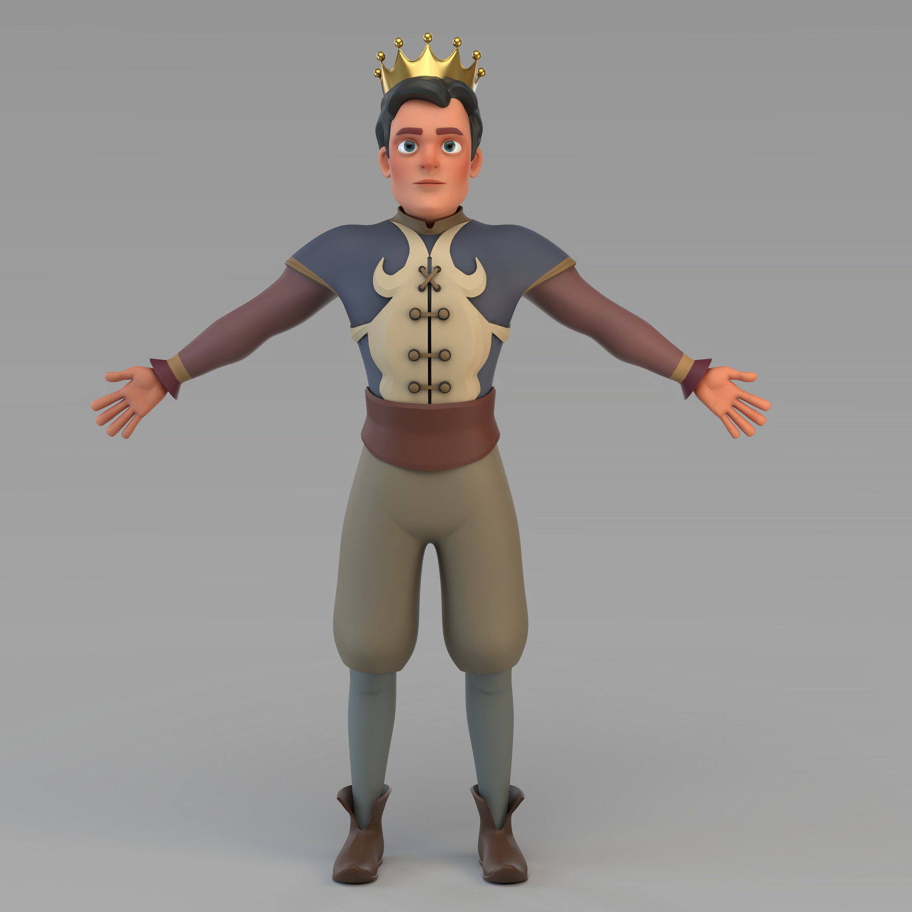 ArtStation - Cartoon Prince 01 | Resources