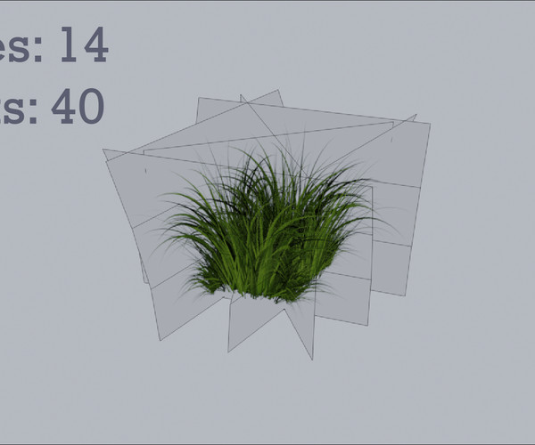 ArtStation - Low-Poly Grass Pack | Game Assets