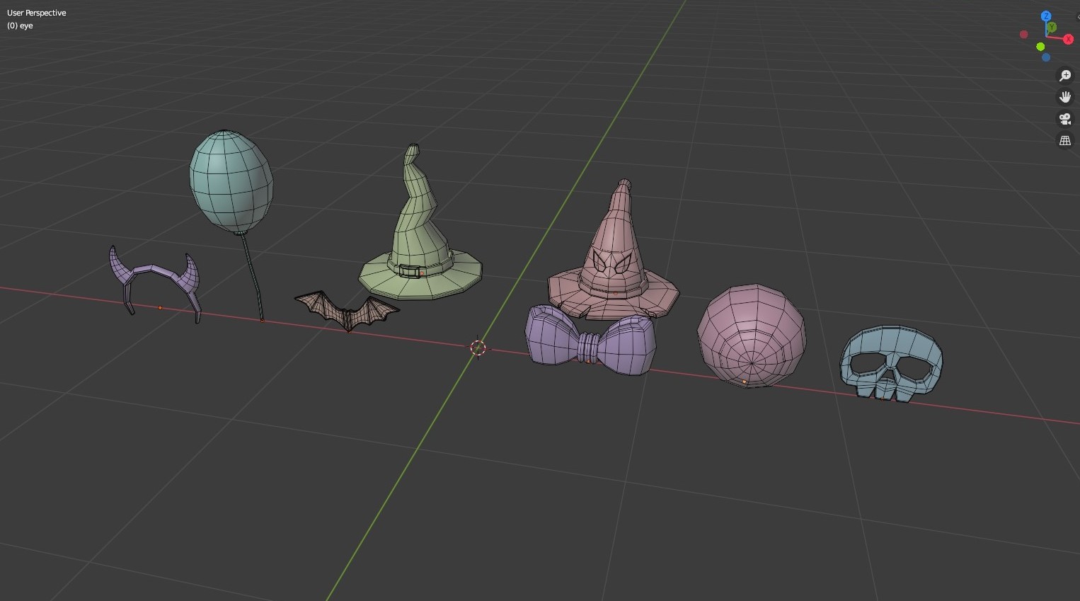 ArtStation - Halloween Pack 3D Model | Game Assets
