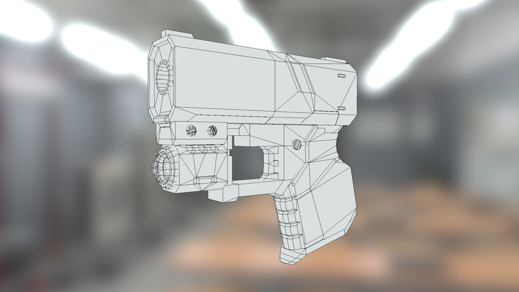 ArtStation - Compact Gun | Game Assets