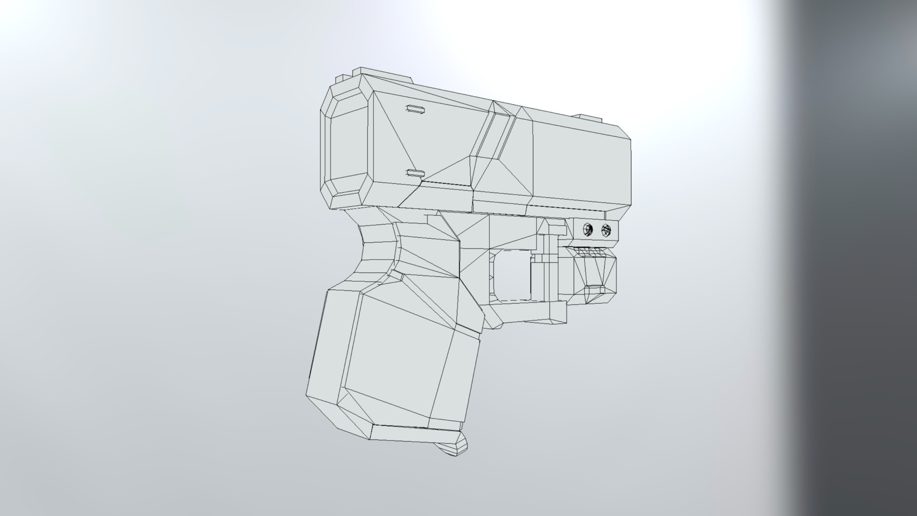 ArtStation - Compact Gun | Game Assets