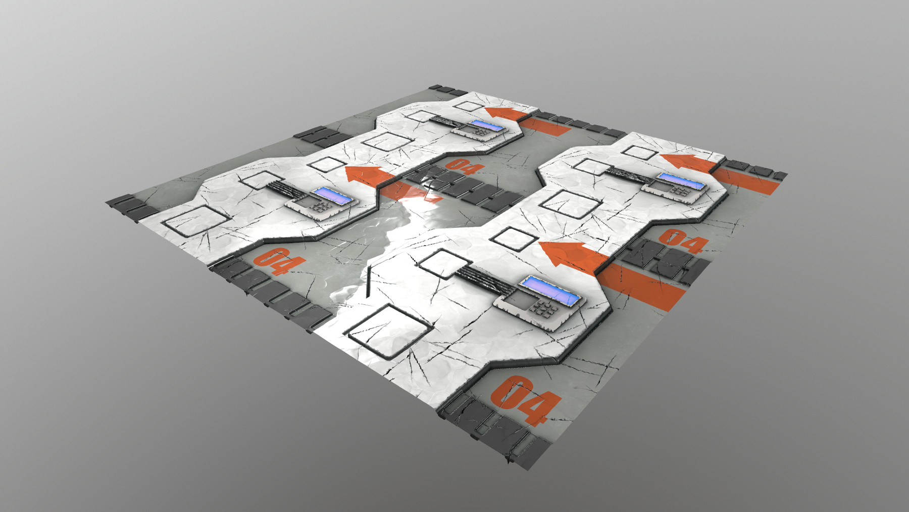 ArtStation - Sci-Fi Pannels 4K PBR Texture | Game Assets