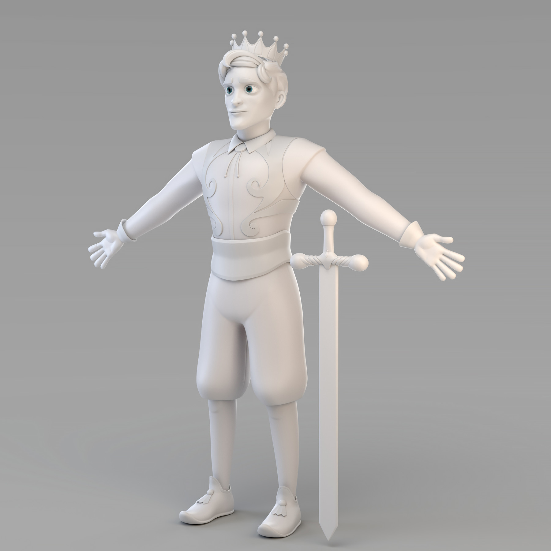 ArtStation - Cartoon Prince 03 | Resources