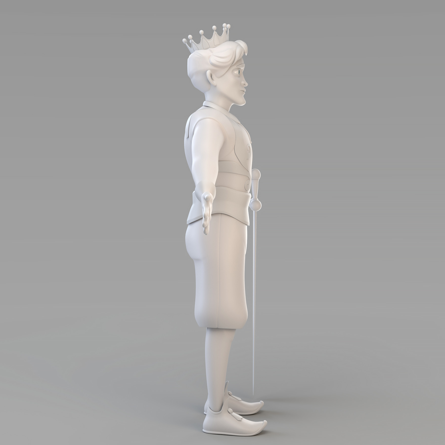 ArtStation - Cartoon Prince 03 | Resources