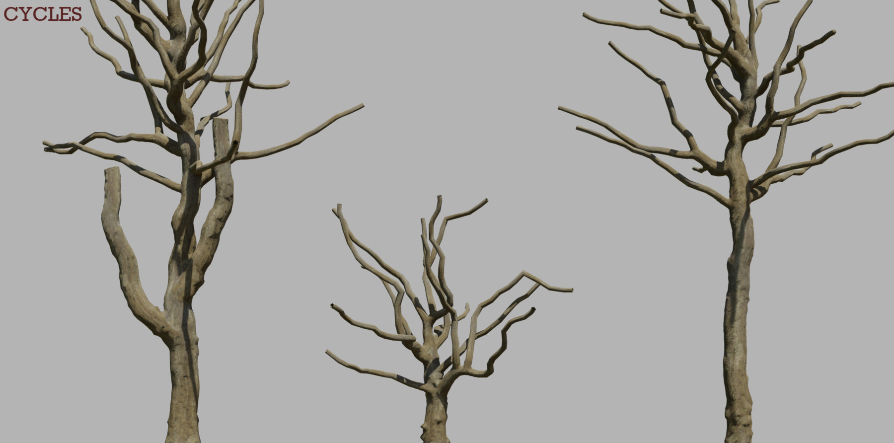 ArtStation - Dead Trees Vol.2 | Game Assets