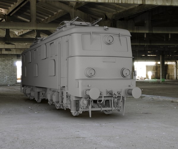 ArtStation - Old train asset | Game Assets