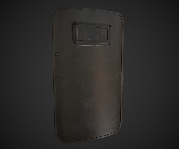 ArtStation - Riot Shield 2 | Game Assets