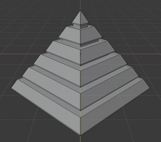 ArtStation - Golden and Green Marbled Pyramid with Squared Spike | Game ...