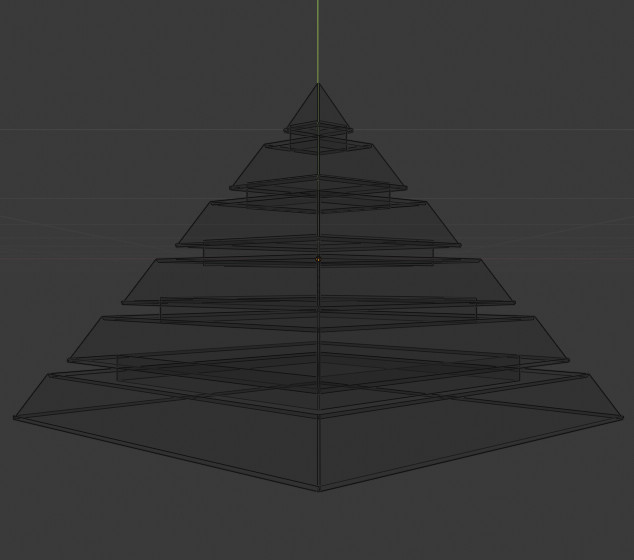 ArtStation - Golden and Green Marbled Pyramid with Squared Spike | Game ...