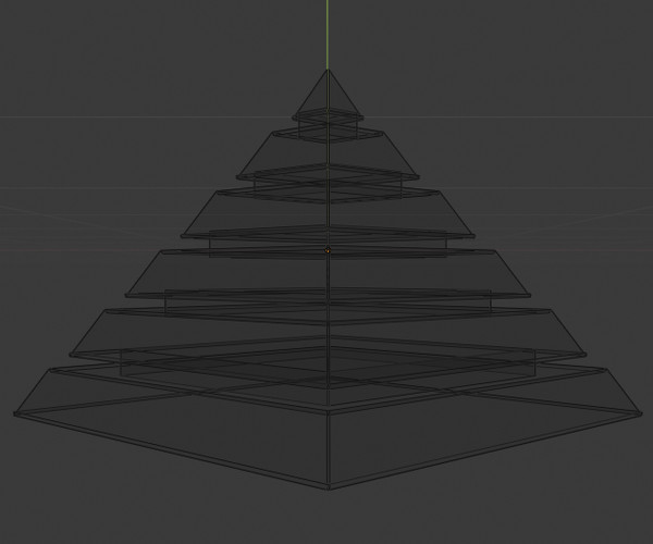 ArtStation - Golden and Green Marbled Pyramid with Squared Spike | Game ...