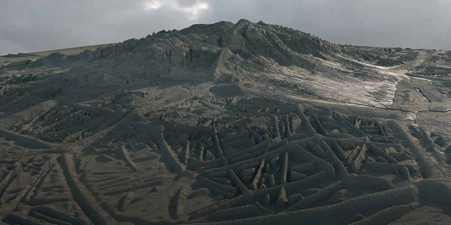 ArtStation - Height/Displacement map pack IV Alien Mountains/Cliffs ...