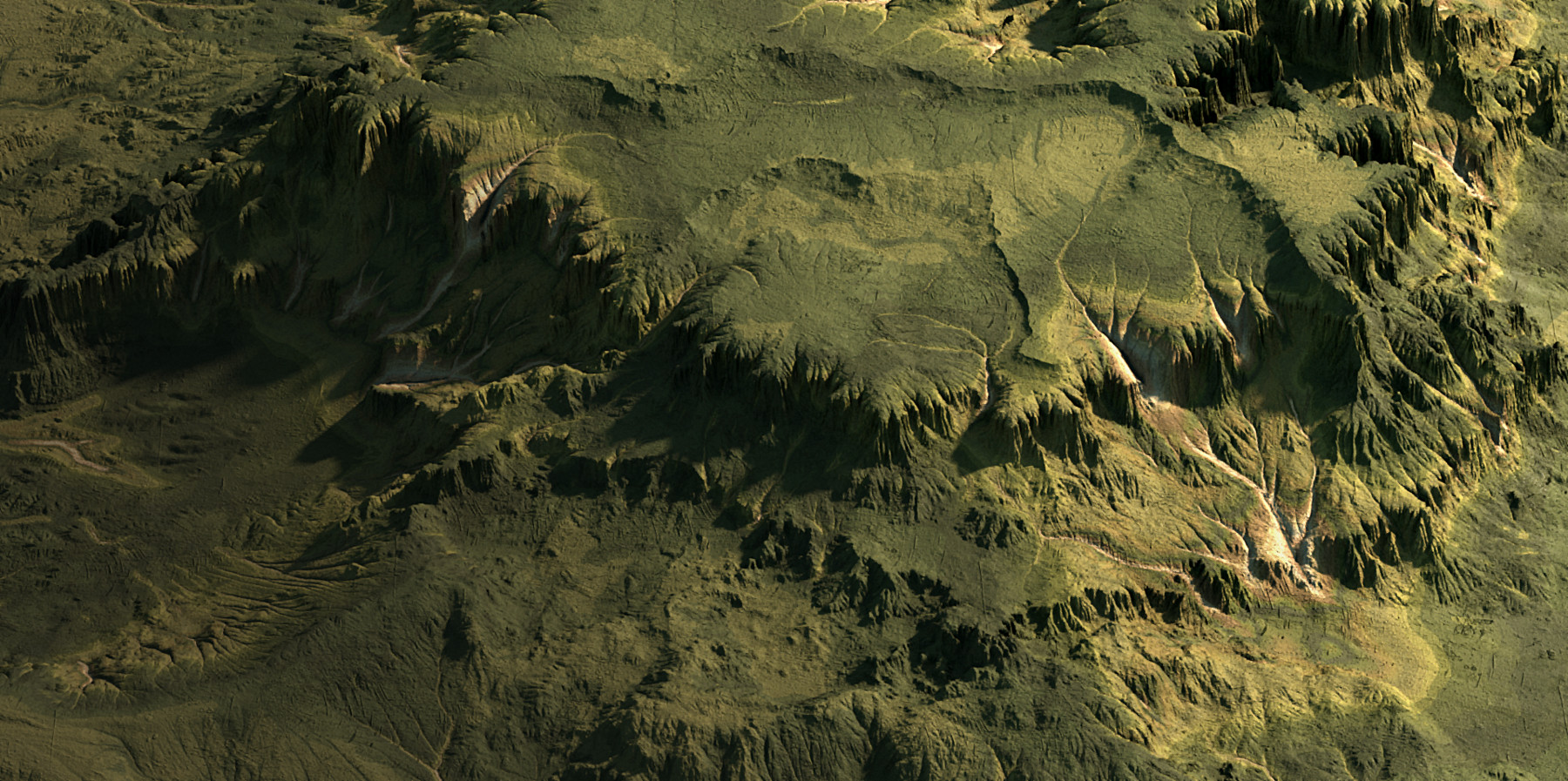 ArtStation - Height/Displacement map pack IV Alien Mountains/Cliffs ...