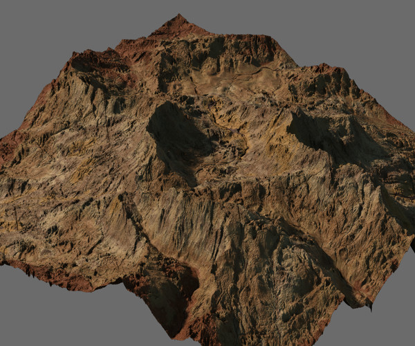 ArtStation - Height/Displacement map pack IV Alien Mountains/Cliffs ...