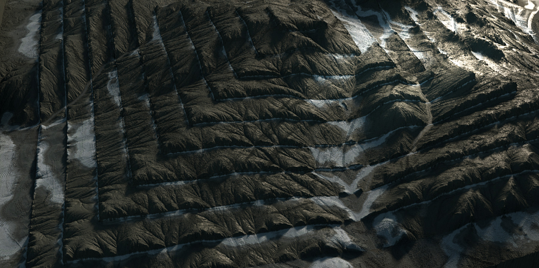ArtStation - Height/Displacement map pack IV Alien Mountains/Cliffs ...