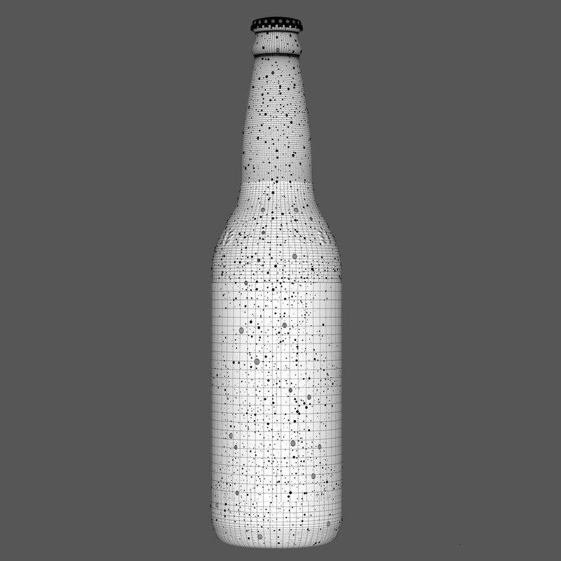 ArtStation - Realistic Beer Bottle (Ready to Render - Maya 2018 and ...