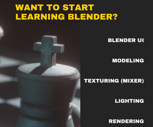 ArtStation - Blender Basics Mini Course | Tutorials