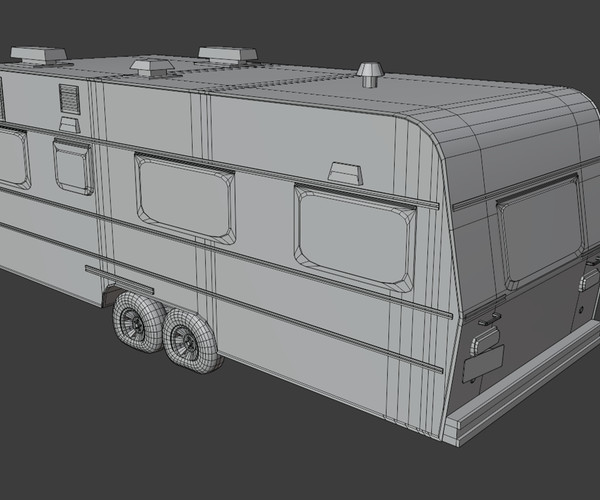 ArtStation - Abandoned Caravan | Game Assets