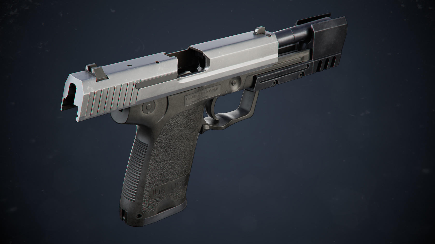 ArtStation - H&K USP Match Handgun | Game Assets