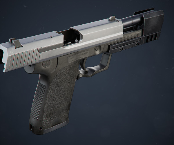 ArtStation - H&K USP Match Handgun | Game Assets