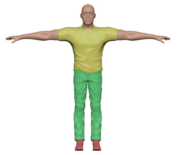 ArtStation - Character High Polygon (Male) | Resources