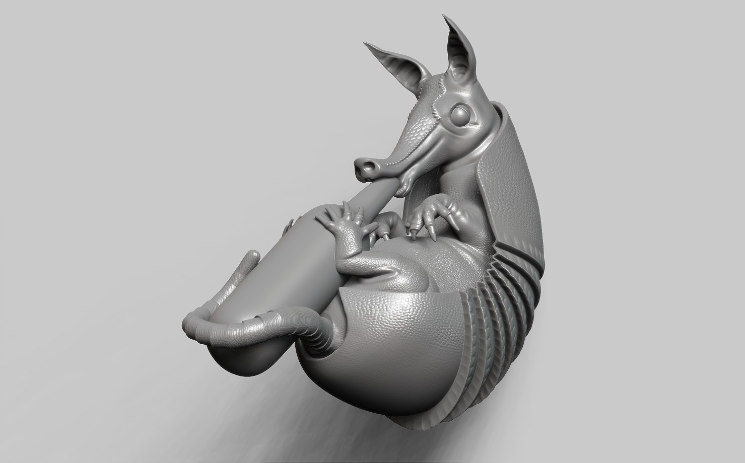 ArtStation - Armadillo Stylize 3d Model For 3D printing 3D print model ...