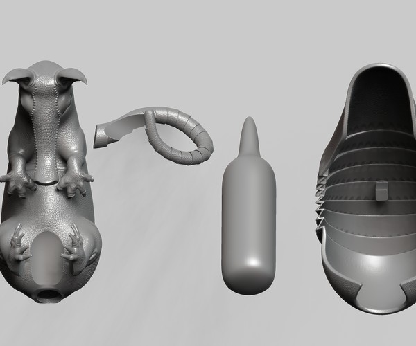 ArtStation - Armadillo Stylize 3d Model For 3D printing 3D print model ...