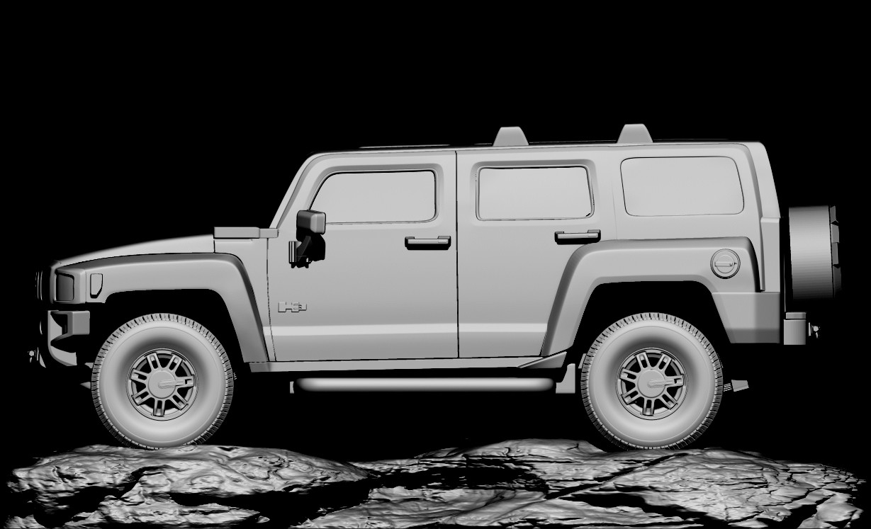 ArtStation - Hummer | Resources