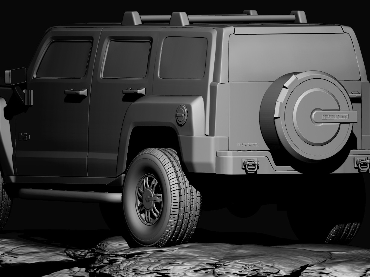ArtStation - Hummer | Resources
