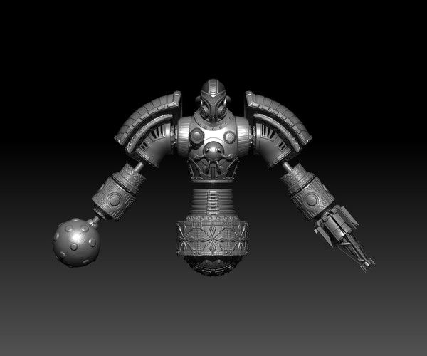 ArtStation - The mechanical golem | Resources